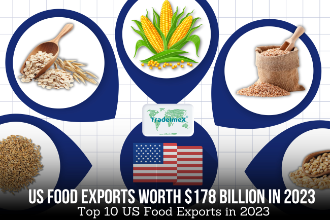 U.S. Agricultural Exports: What Are the Top US Food Imports & Exports ...
